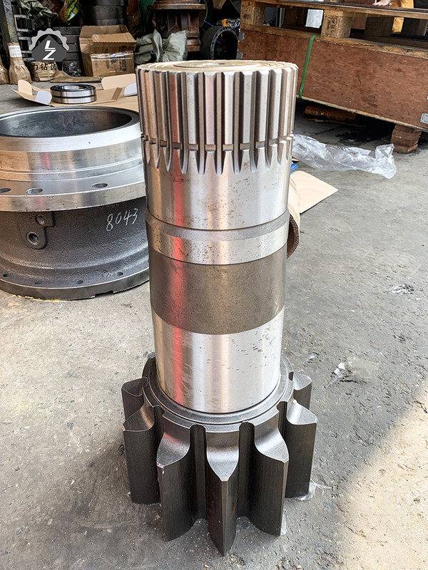 11 Teeth 30 Keys Swing Pinion Shaft Rotary Gear LG936 Excavator Spare Parts