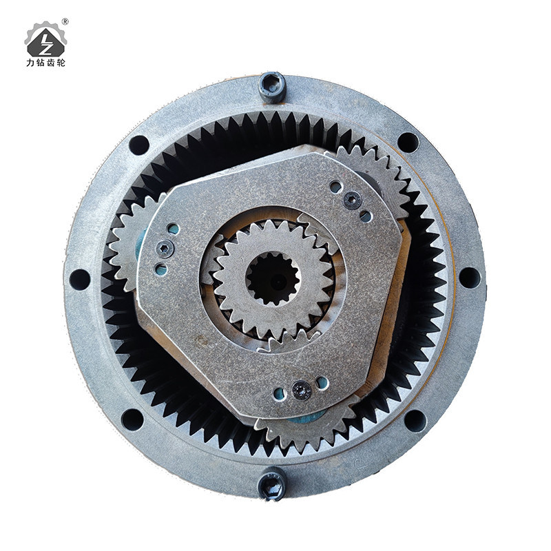 HD400 Excavator Swing Gearbox Steel Hyundai Hydraulic Driven Gearbox